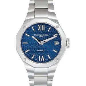 Baume & Mercier Riviera Bracelet Watch - Lacquered Blue