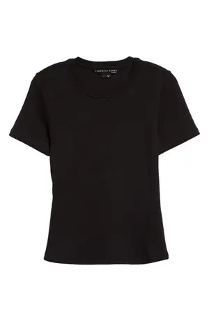 Veronica Beard Pruitt Cotton T-shirt - Black