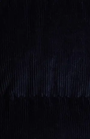Moncler Besbre Quilted Corduroy Short Down Puffer Jacket - Night Sky