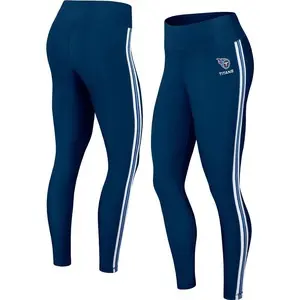 WEAR BY ERIN ANDREWS Tennessee Titans Color Block Leggings - Navy