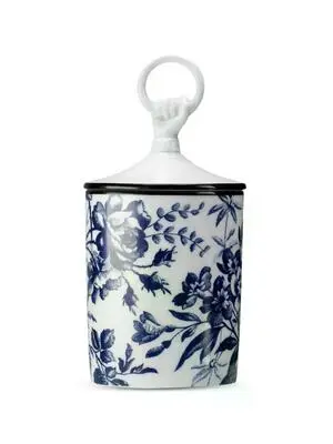 Gucci Herbarium-print Candle - White