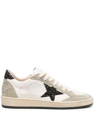 GOLDEN GOOSE Ball Star Leather Sneakers - White