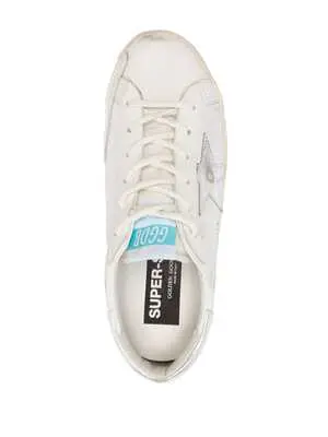 GOLDEN GOOSE Super-star Asymmetric Leather And Suede Trainers