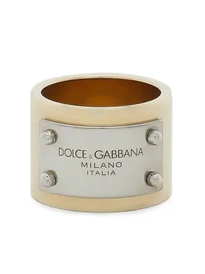 Dolce & Gabbana Logo-engraved Ring