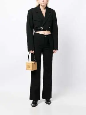 FENG CHEN WANG Mid-rise Flared Trousers