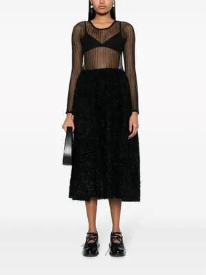 CFCL Semi-sheer Midi Dress