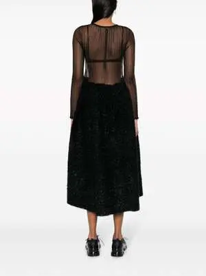 CFCL Semi-sheer Midi Dress