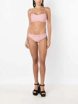 AMIR SLAMA Check-print Bikini