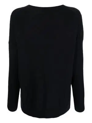 Chinti & Parker Long-sleeve Fine-knit Sweater - Blue