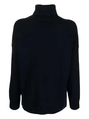 Chinti & Parker High-neck Knit Sweater - Blue