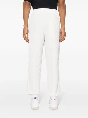 Casablanca Logo-patch Side-stripe Track Pants - White