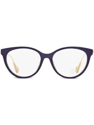 Moncler Pantos Cat-eye Frame Glasses - Purple