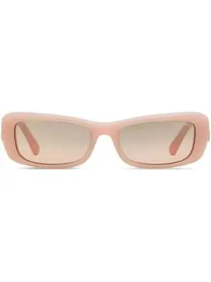Moncler Moncler Eyewear Minuit Square-Frame Sunglasses Pink