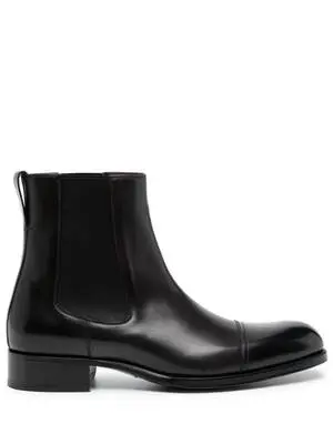 TOM FORD Edgar Leather Chelsea Boots
