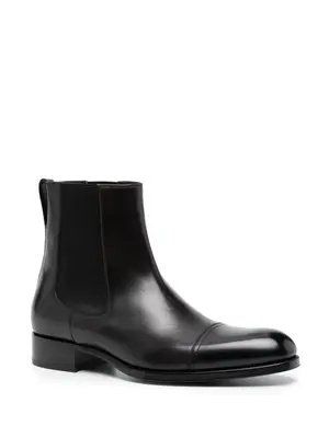 TOM FORD Edgar Leather Chelsea Boots