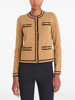 Tory Burch Kendra Cardigan - Brown