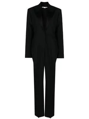 Stella McCartney Tailored Wool Jumpsuit - Black