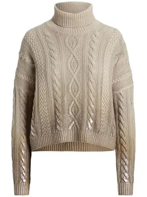 Ralph Lauren Metallic Sweaters For Women