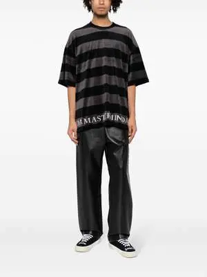 MASTERMIND WORLD Logo-print Towelling-finish T-shirt