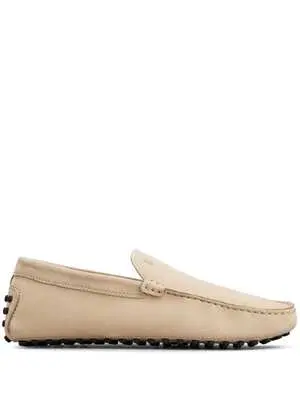 TOD'S Logo-debossed Leather Loafers