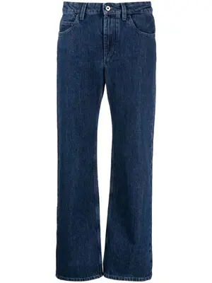 Off-white Low Rise Bottoms For Women