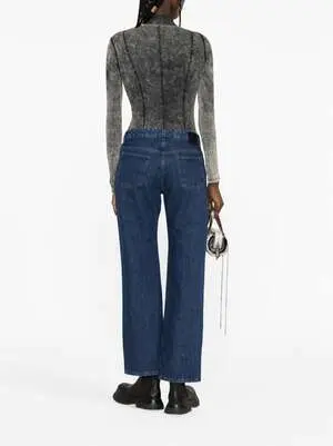 Off-White Low-rise Straight-leg Jeans