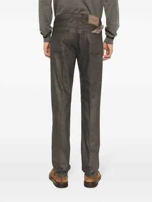 Jacob Cohen Bard Slim-cut Trousers - Brown