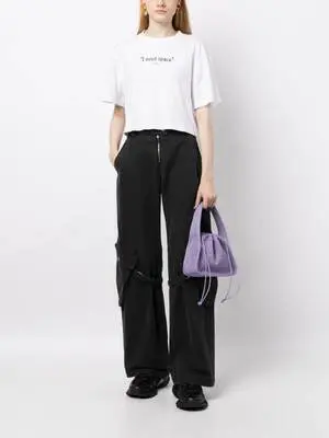 Off-White Slogan-print Cotton T-shirt