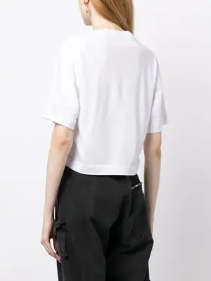Off-White Slogan-print Cotton T-shirt