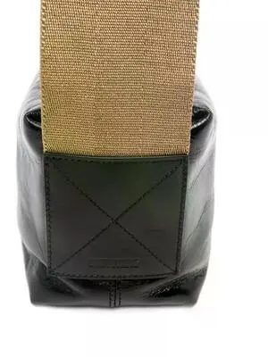 UMA WANG Structured Leather Cross Body Bag
