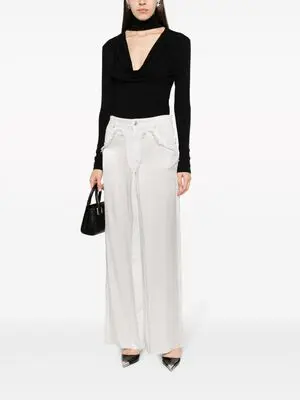 Blumarine High-waist Wide-leg Jeans