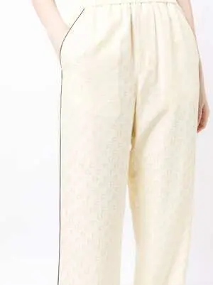 Off-White Logo-jacquard Trousers