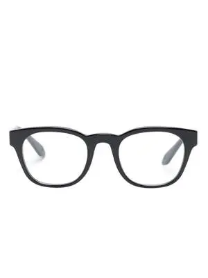 Giorgio Armani Round Frame Glasses - Black