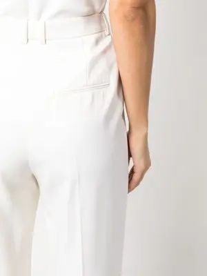 Saint Laurent Silk Wide-leg Trousers