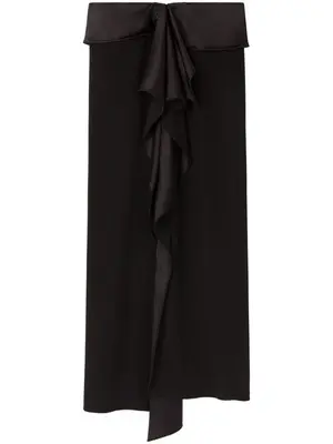 AZ FACTORY Ruffled Midi Skirt
