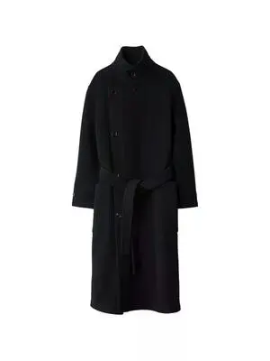 LEMAIRE Belted Double-breasted Coat