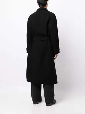 LEMAIRE Belted Double-breasted Coat