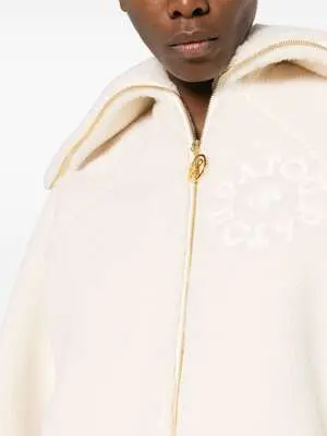 PATOU Logo-embroidered Fleece Jacket