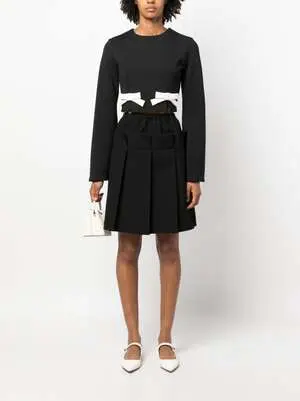 Viktor & Rolf Bow-detail Cropped Top