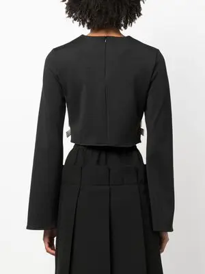 Viktor & Rolf Bow-detail Cropped Top