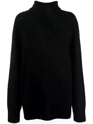 THE ROW Stepny Wool-cashmere Jumper - Black