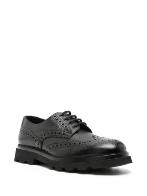 DOUCAL'S Panelled Leather Brogues