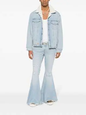 ERL X Levi's Sherpa Trucker Denim Jacket