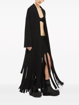 Alanui Fair Winds Fringed Skirt