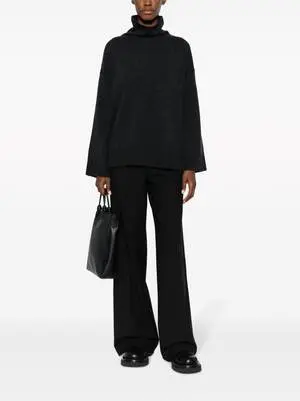 Aspesi Roll-neck Cashmere Jumper - Grey