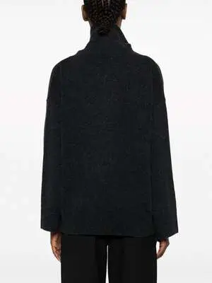 Aspesi Roll-neck Cashmere Jumper - Grey