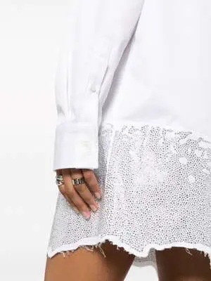 JW Anderson Crystal-embellished Shirtdress