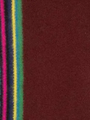 Paul Smith Striped-edge Wool Scarf