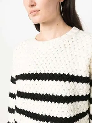 Alanui The Mariner Striped Wool Jumper