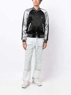 Amiri Jacquard Carpenter Jeans - Blue
